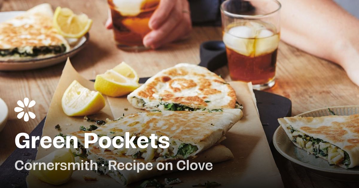 Green Pockets Recipe (with video) | Clove