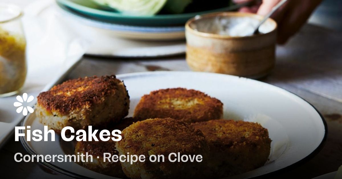 Fish Cakes Recipe (with video) | Clove