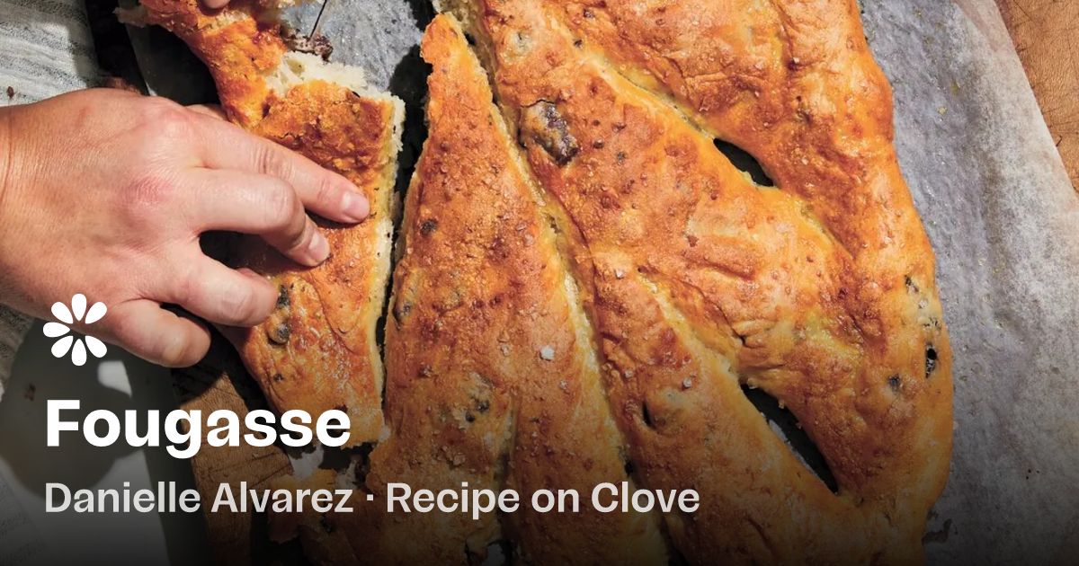 Fougasse (French Flatbread) Recipe | Clove