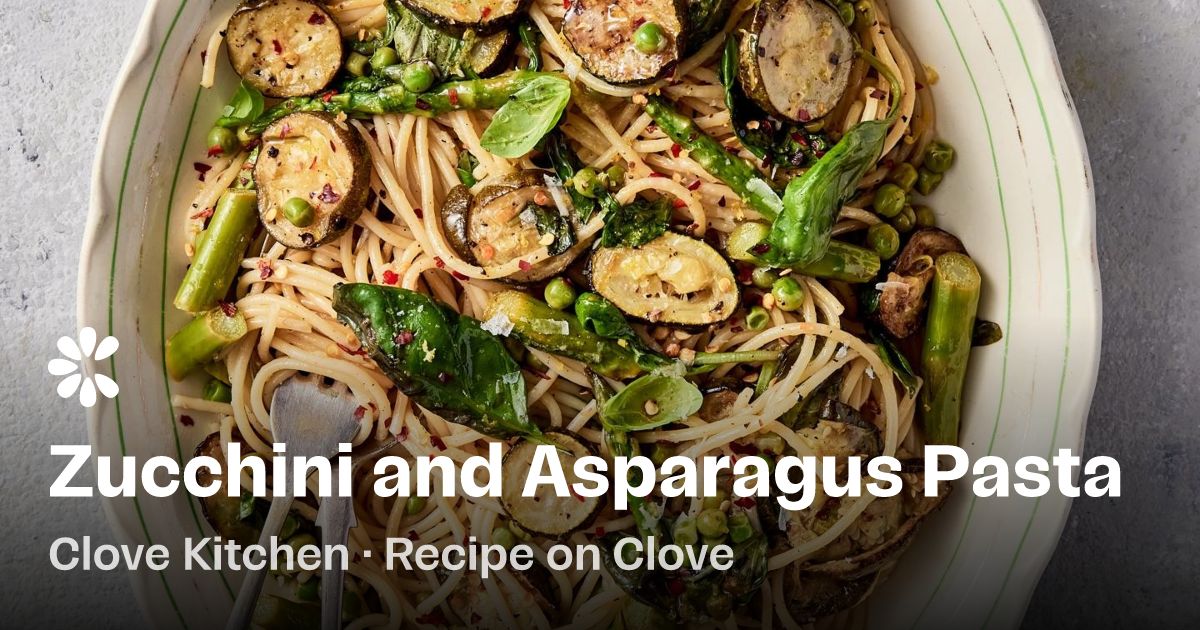 Spring Greens Pasta Recipe (with video) | Clove