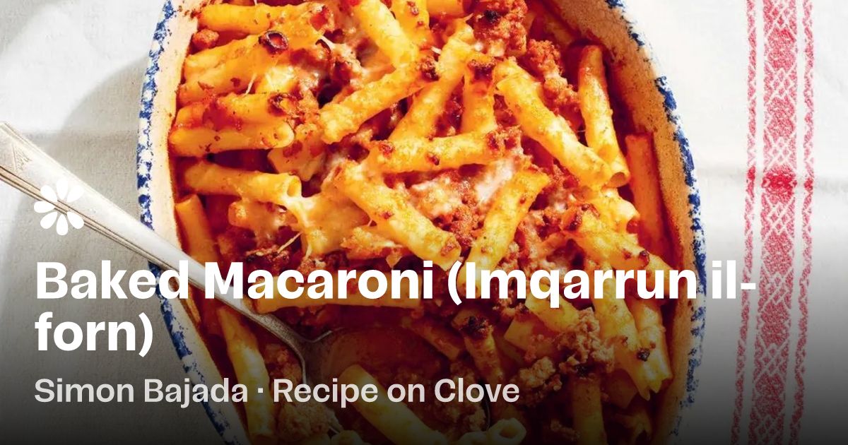 Homemade Baked Macaroni And Cheese Recipe | Clove